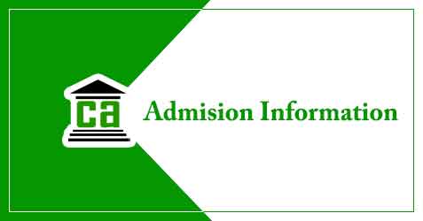 Admission Information 2026-2027 | College Admission