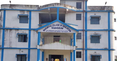 Baikuntha College of Education, Alipurduar Apply Online for Admission ...
