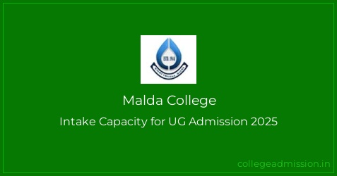 Malda College: Intake Capacity for UG Admission 2025 | College Admission