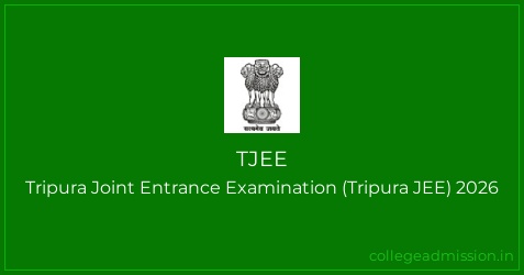 Tripura JEE 2026: Tripura Joint Entrance Examination (Tripura JEE) 2026 ...