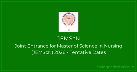 JEMScN 2026: Joint Entrance for Master of Science in Nursing (JEMScN ...