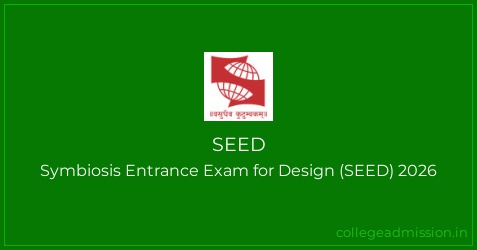 SEED 2026: Symbiosis Entrance Exam for Design (SEED) 2026 | College ...