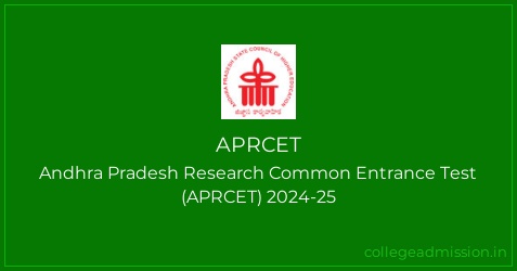 AP RCET 2025: Andhra Pradesh Research Common Entrance Test (APRCET ...