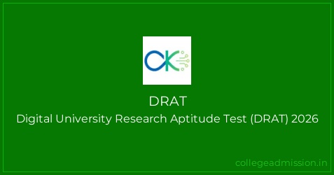 DRAT 2026: Digital University Research Aptitude Test (DRAT) 2026 ...