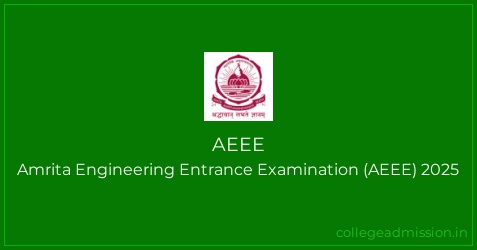 AEEE 2025: Amrita Engineering Entrance Examination (AEEE) 2025 ...