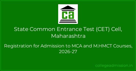 State Common Entrance Test (CET) Cell, Maharashtra: Registration for ...